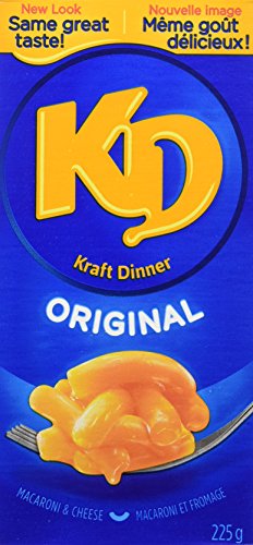 KD KRAFT DINNER - Original Macaroni & Cheese 225G, Pack of 4 — Deals ...