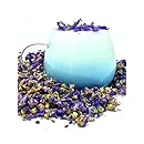 Amazon.com : Organic Blue Mallow Flowers - Color-Changing Blue Herbal ...