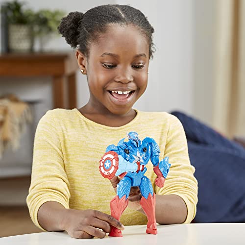 Marvel Avengers Mech Strike Monster Hunters Hunter Suit Captain America ...