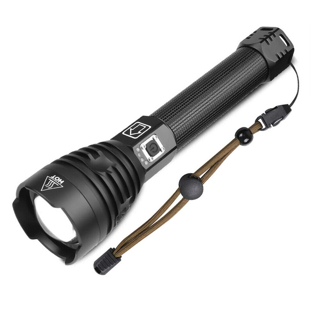 NAMINA 160000LM Most Powerful XHP90 LED Flashlight Brightest Zoom Torch ...