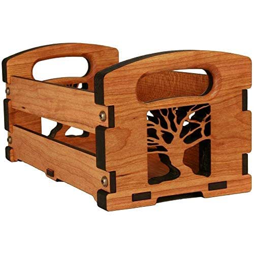 Amazon.com: Laser Cut Cherry Wood Crate : Handmade Products