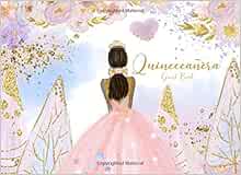 Amazon.com: Quinceañera Guest Book: Quinceanera Party Guestbook ...