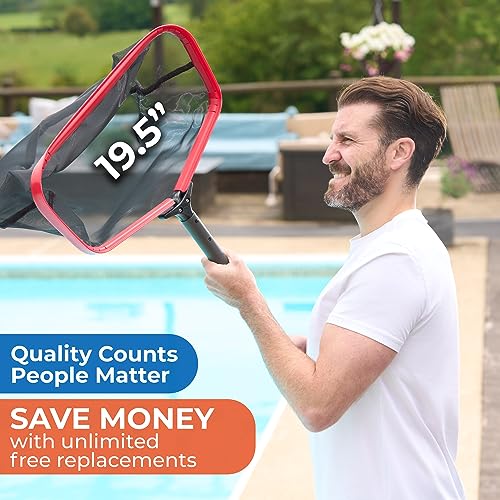 ProTuff Fine Mesh Pool Nets for Cleaning - Heavy Duty, Lifetime ...