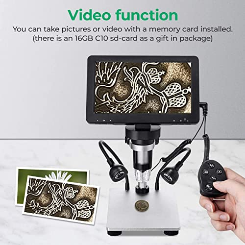 LCD 7 Inch Digital Microscope 1-1200X Maginfication | Pricepulse