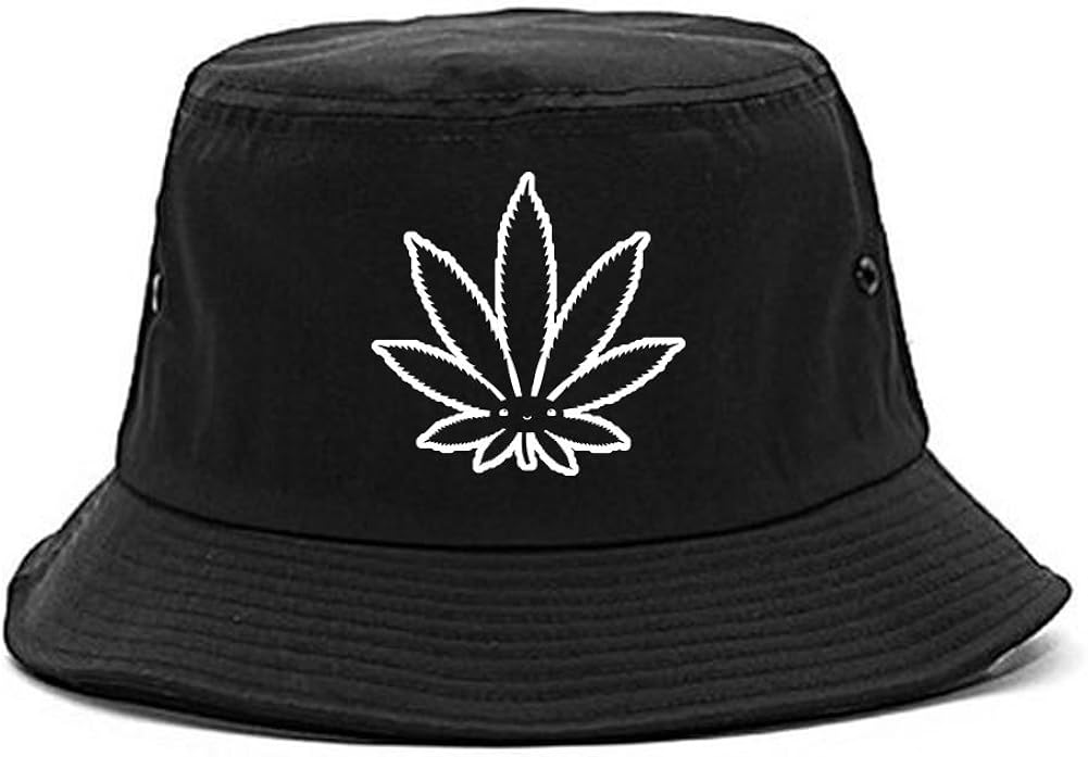 Fashionisgreat Weed Face Marijuana Dabs Womens Bucket Hat Black at ...