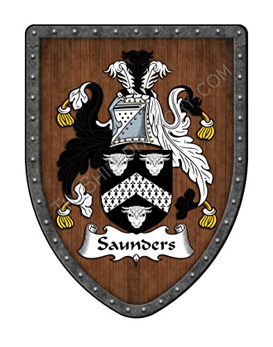 Amazon.com: Saunders Family Crest Custom Coat of Arms, Family Ancestry ...