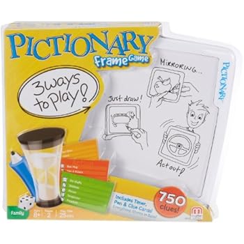 Mattel Games Pictionary Juegos de Mesa Los Polinesios Pictionary ...