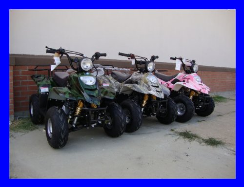 TAO ATV 110b Motor de 4 tiempos ATV 110cc completamente automático