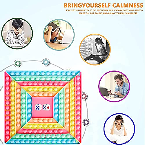 Big Fidget Packs, 168 Bubble Jumbo Fidget Toy Pack Sensory Fidget Toy ...