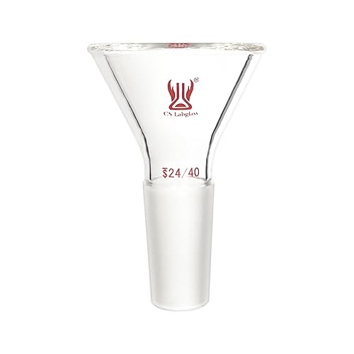 CS Labglass Glass Short Stem Powder Funnel with 50 mm Top Outer ...