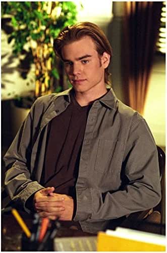 7th Heaven 8 x 10 Photo David Gallagher/Simon Camden Brown Shirt Dark ...