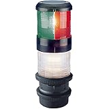 Amazon.com : Aqua Signal Tri-Color/Anchor LED Navigation Light with ...
