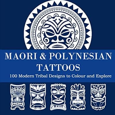 100 Modern Tribal Designs: Maori Tattoo Art Coloring Nepal | Ubuy