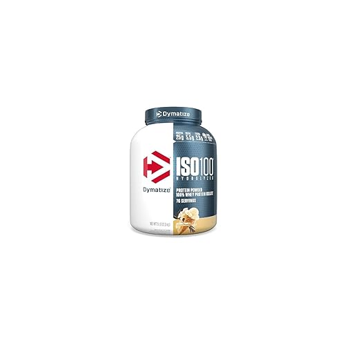 Dymatize ISO 100 Whey Protein Powder with 25g of Hydrolyzed 100% Whey ...