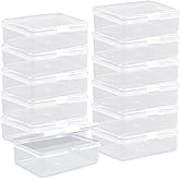 Amazon.com: Wotermly 12 Pcs Small Clear Containers with Lids Small Mini ...