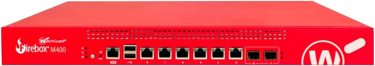 WatchGuard WGM40053 Firebox M400 with 3-yr Standard Support 6 Port ...