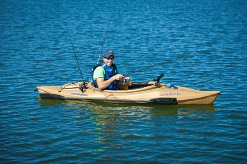 Sun Dolphin Excursion 10-Foot Sit-in Fishing Kayak - Deportivos.com
