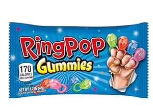 Amazon.com : Ring Pop Gummies Rings Candy Assorted Flavors Gummy ...