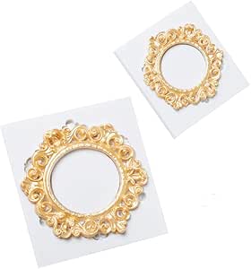 Amazon.com: 2 Pcs Small Frame Silicone Mold Sugarcraft Cake Decorating ...