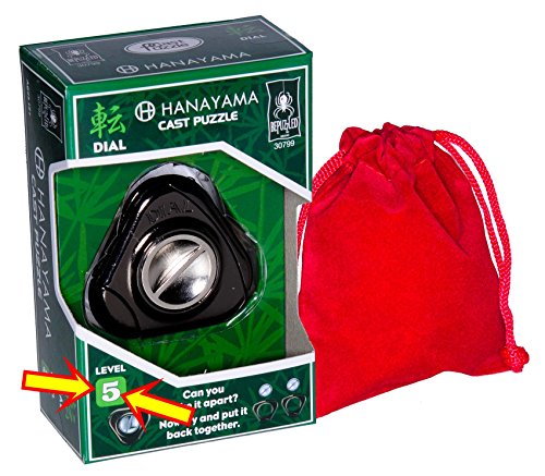 DIAL Hanayama Cast Metal Brain Teaser Puzzle New 2017 Release Level 5 ...