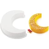 Amazon.com: Crescent Moon Shape Silicone Cake Pan, Crescent Moonlight ...