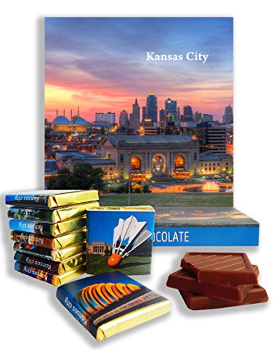 Buy DA CHOCOLATE Candy Souvenir KANSAS CITY Chocolate Gift Set 5x5in 1 ...