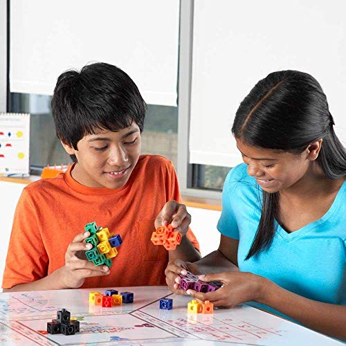 Hand2mind Pop Cubes Math Linking Cubes Plastic Cubes Snap Blocks Color Sorting Connecting