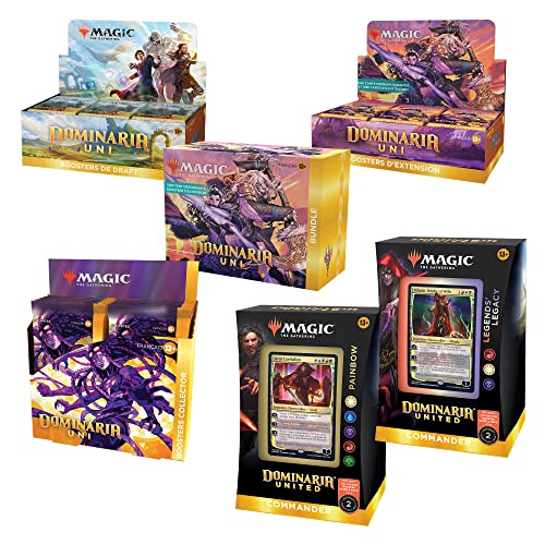 Magic The Gathering Dominaria United Full Assortment Bundle – Includes ...