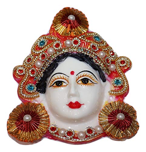 Buy Reliable Polyfibre Goddess Mata Maha Lakshmi (Laxmi) Devi Ma Face ...