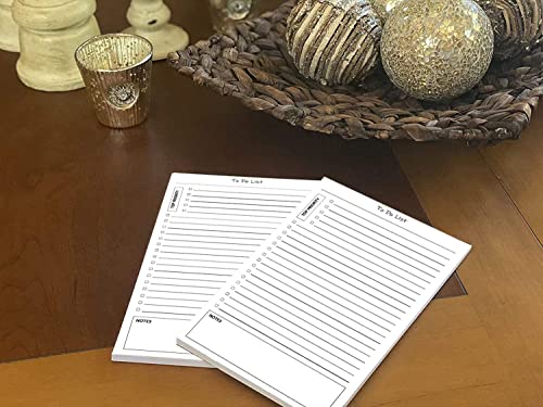 TO DO List Notepads (2 Pack, 50 Pages Each) Planner Pads. ToDo ...
