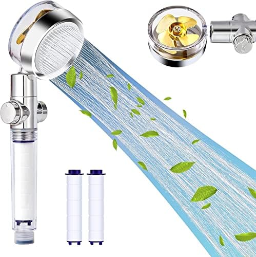 Handheld Shower Head, High Pressure Rotating Water Saving Shower ...