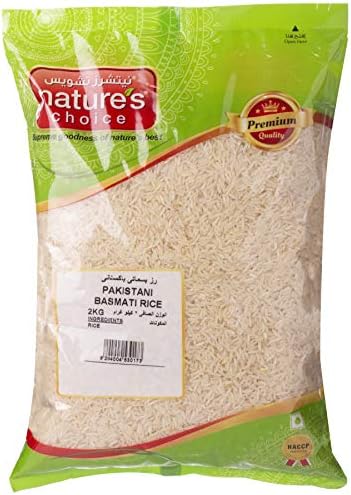 Natures Choice Pakistani Basmati Rice, 2 Kg price in UAE | Amazon UAE ...