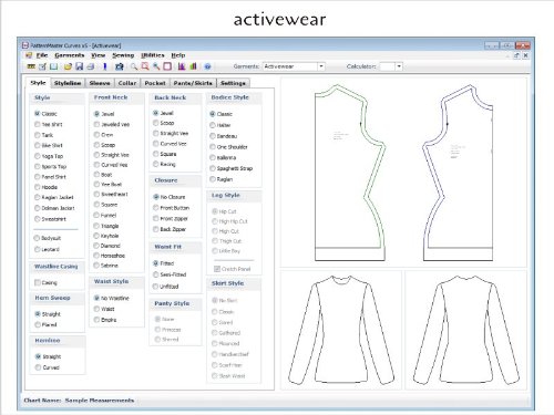 PatternMaster Curves V6 Sewing Pattern Software on Galleon Philippines