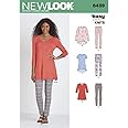 Amazon.com: New Look Ladies Easy Sewing Pattern 6439 Just for Knits ...