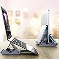 Amazon.com: Vertical Laptop Stand - Automatic Adjustable Multi Laptop ...