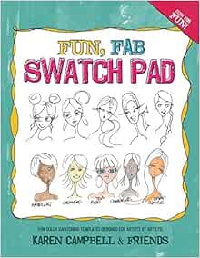 Fun Fab Swatch Pad: Fun color swatching templates designed for artists ...
