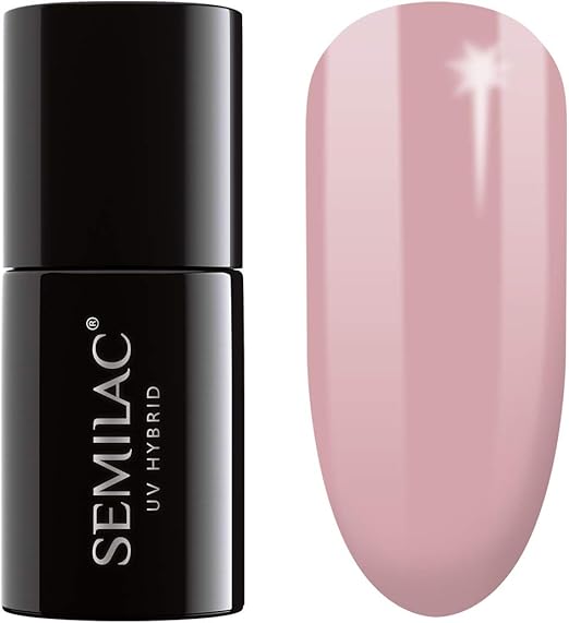 semilac UV híbrida de uñas, número 004, 7 ml, Classic Nude: Amazon.es ...