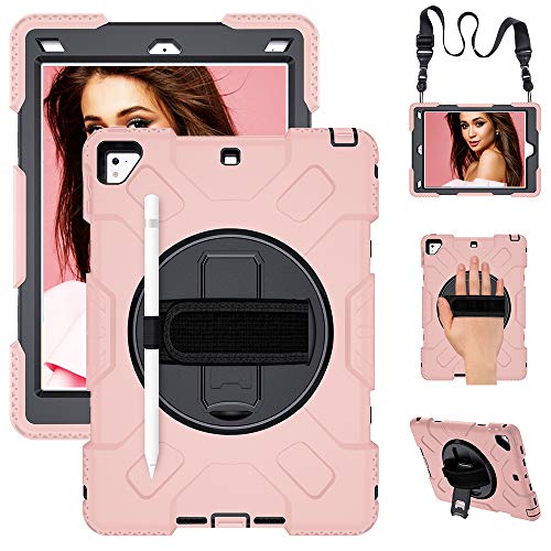 SUPFIVES Case for iPad 6th/5th Generation 9.7/Air 2/ Pro 9.7 [Military ...