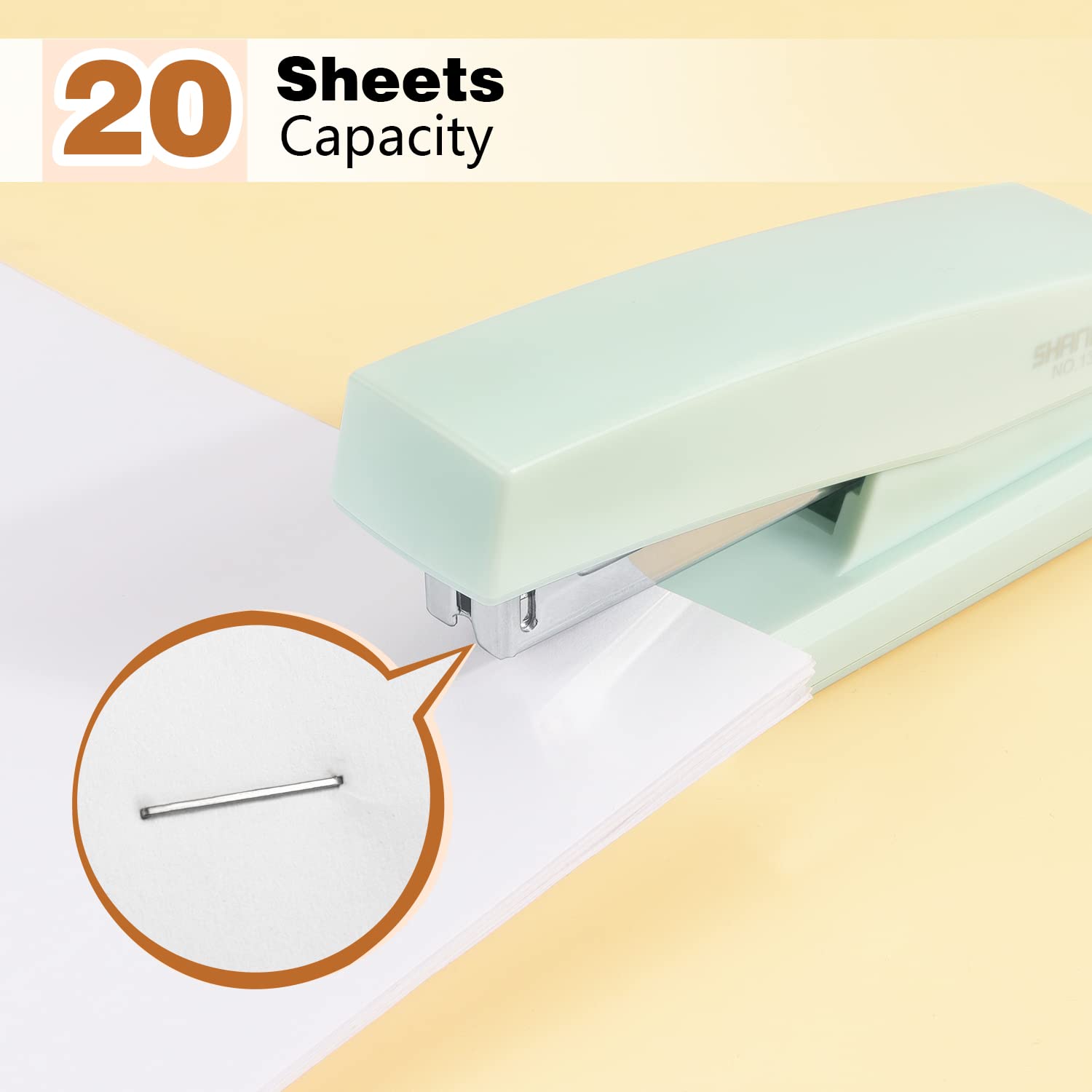 Mua Tamaki Stapler, Office Stapler, Small Staplers for Desk, Green trên ...