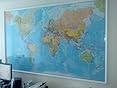 Amazon.com: Giant World Map - Mega-Map of the World - Laminated - 46 x ...