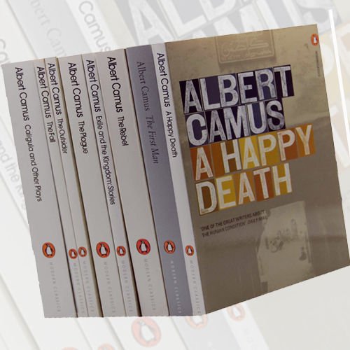 Albert Camus 8 Books Bundle Collection (The First Man,The Rebel,Exile ...