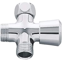 GROHE Shower Arm Diverter StarLight Chrome, 0.5 - - Amazon.com