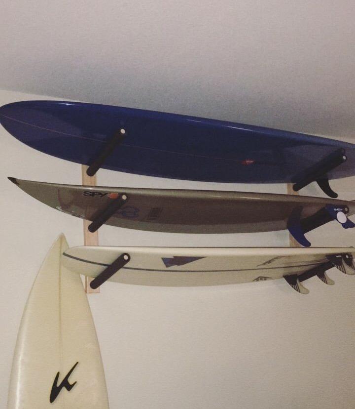 $13/mo - Finance Surfboard, Wakeboard, Kiteboard Wall Rack Mount ...