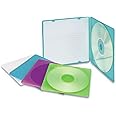 Amazon.com: Innovera IVR81910 Slim CD Case - Assorted Colors (10/Pack ...
