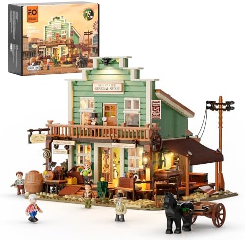 FUNWHOLE General Store - Building Block Set - General Store - 1895 ...