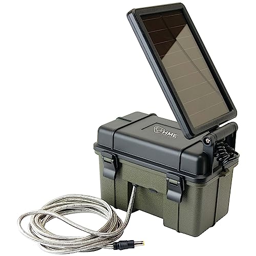 HME Trail Camera 12V/Solar Auxiliary Power Pack Durable Weather ...