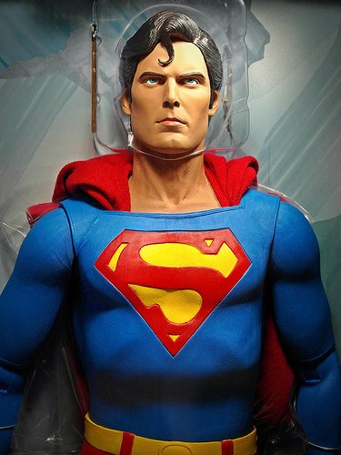Neca Superman Christopher Reeve Version 1:4 Scale Action - Import It All