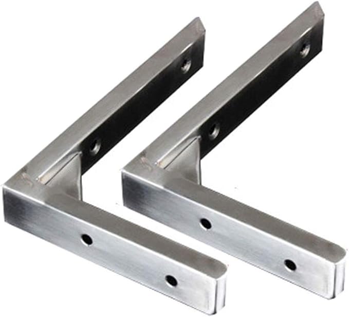 Amazon.com: Brackets Stainless Steel Triangle for Heavy Workbench ...