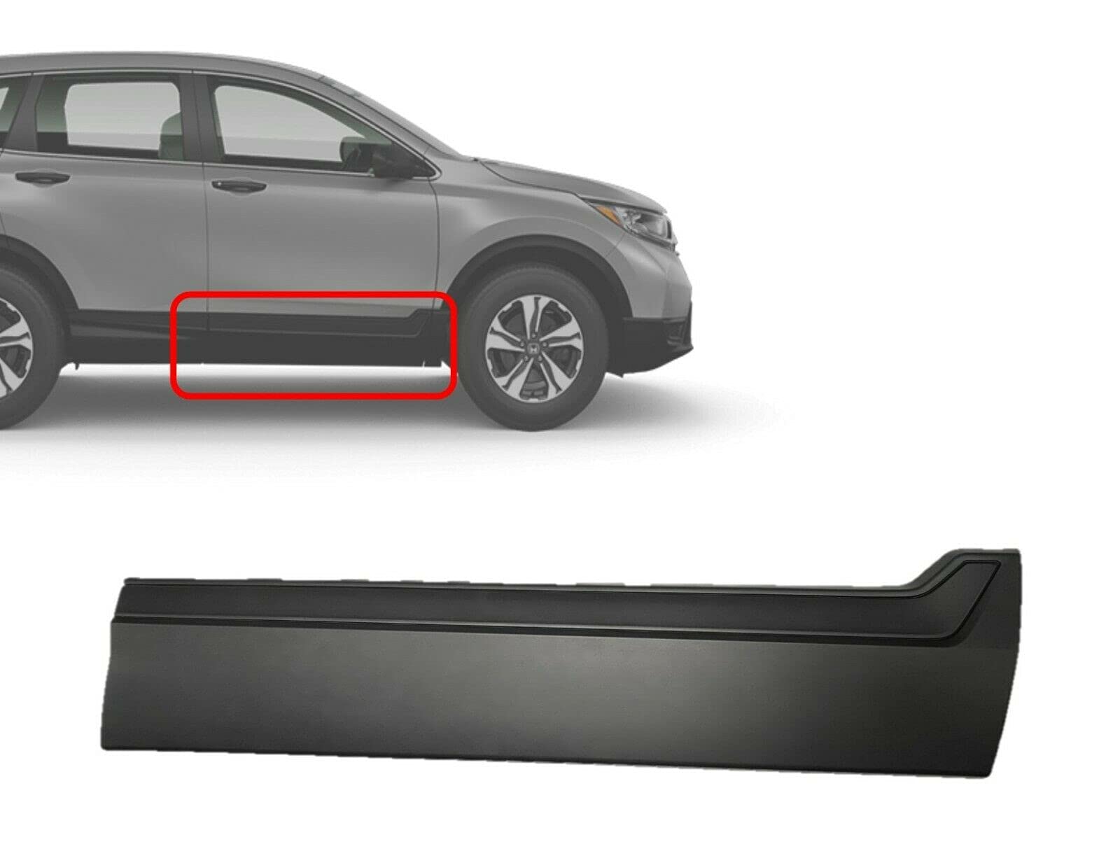 Door Lower Molding/Door Garnish Fit for 17-21 Honda CR-V Front Right ...