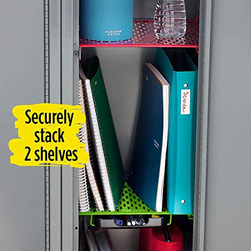 Five Star Locker Accessories, Locker Shelf and Drawer, Extra Tall 14 ...
